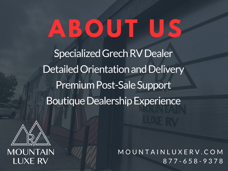 2026 Grech RV Lusso Tour - Mountain Luxe RV